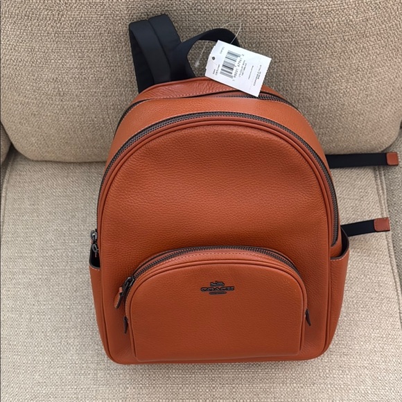 Coach | Bags | Coach Court Sunset Leather Backpack | Poshmark